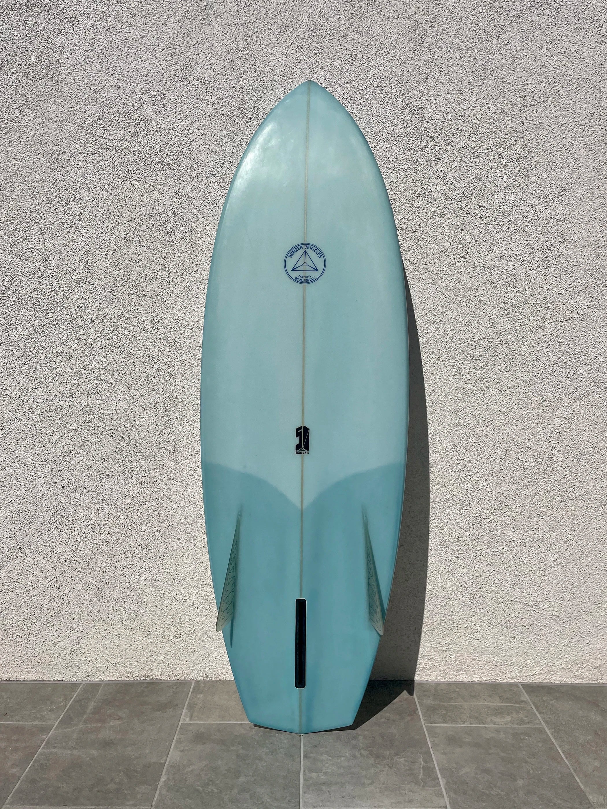 Campbell Bros | 5’6” Bumblebee Blue Surfboard (USED)