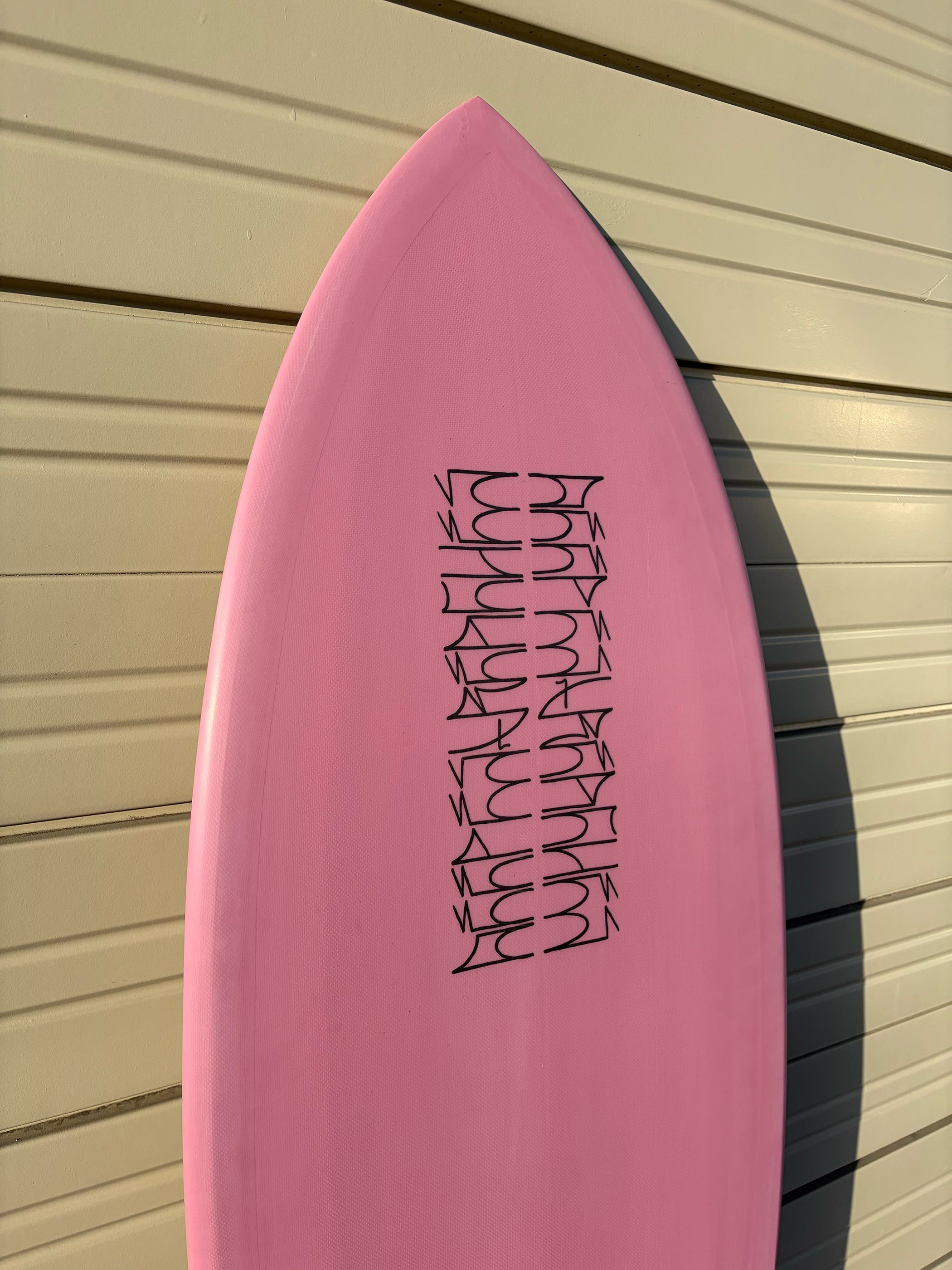 Deepest Reaches | 5’4” Mega Fish Pink Surfboard