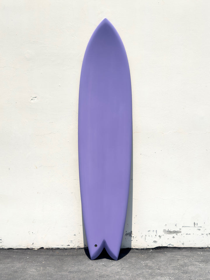 Kookapinto Shapes | 6'8" Thin Twin Clear Fish Surfboard