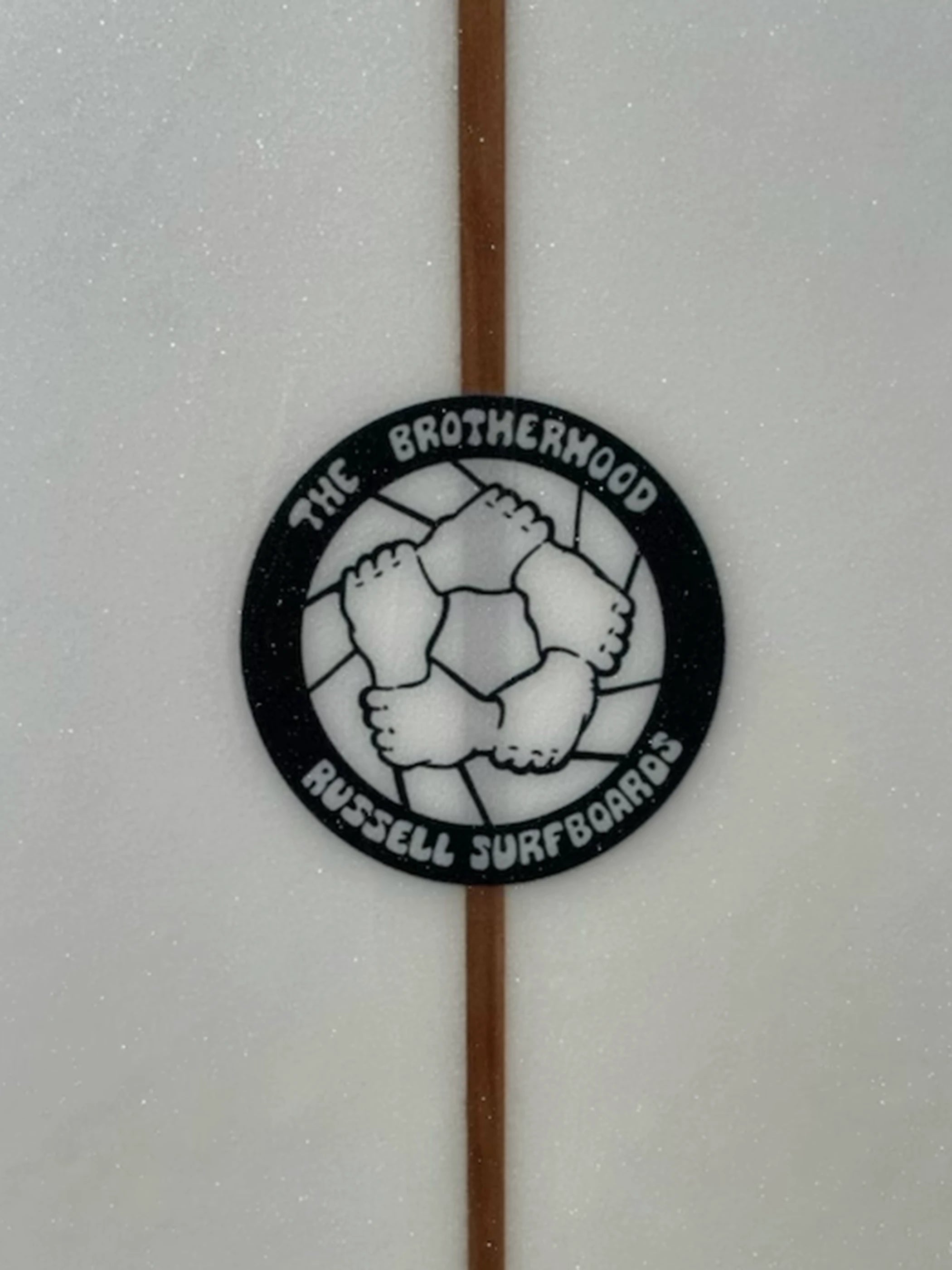 Russell Surfboards | 6’0” Rocket Pin Clear Surfboard (USED)