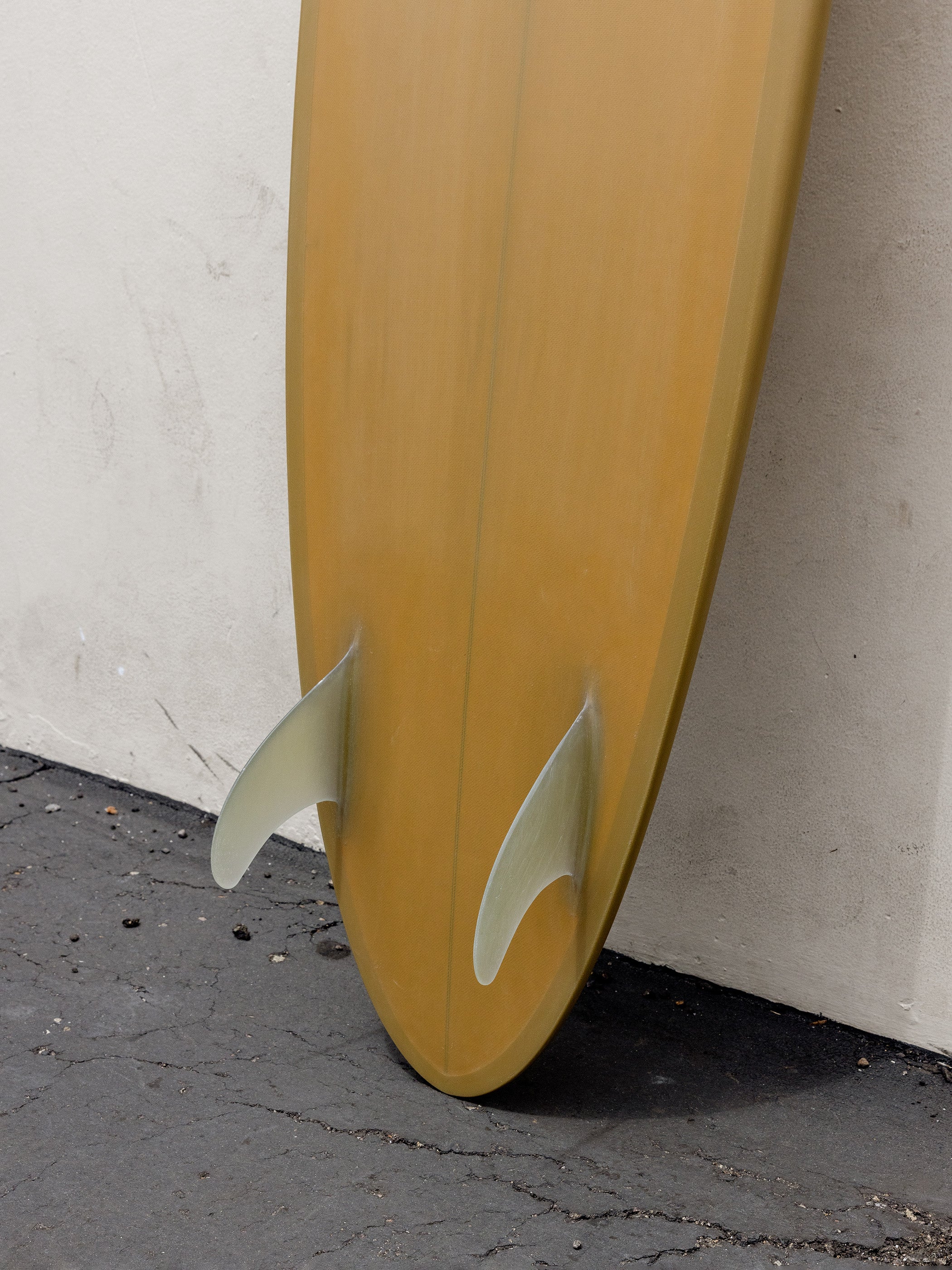 Tyler Warren | 6’8” Twin Pin Olive Gold Surfboard