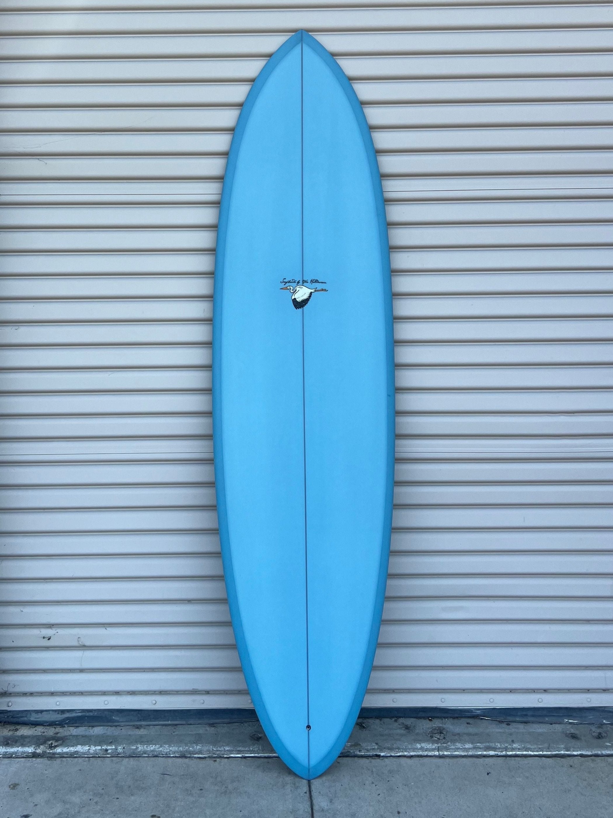WESTON Surfboards // 7'2'' Twin Pin // Blue Surfboard