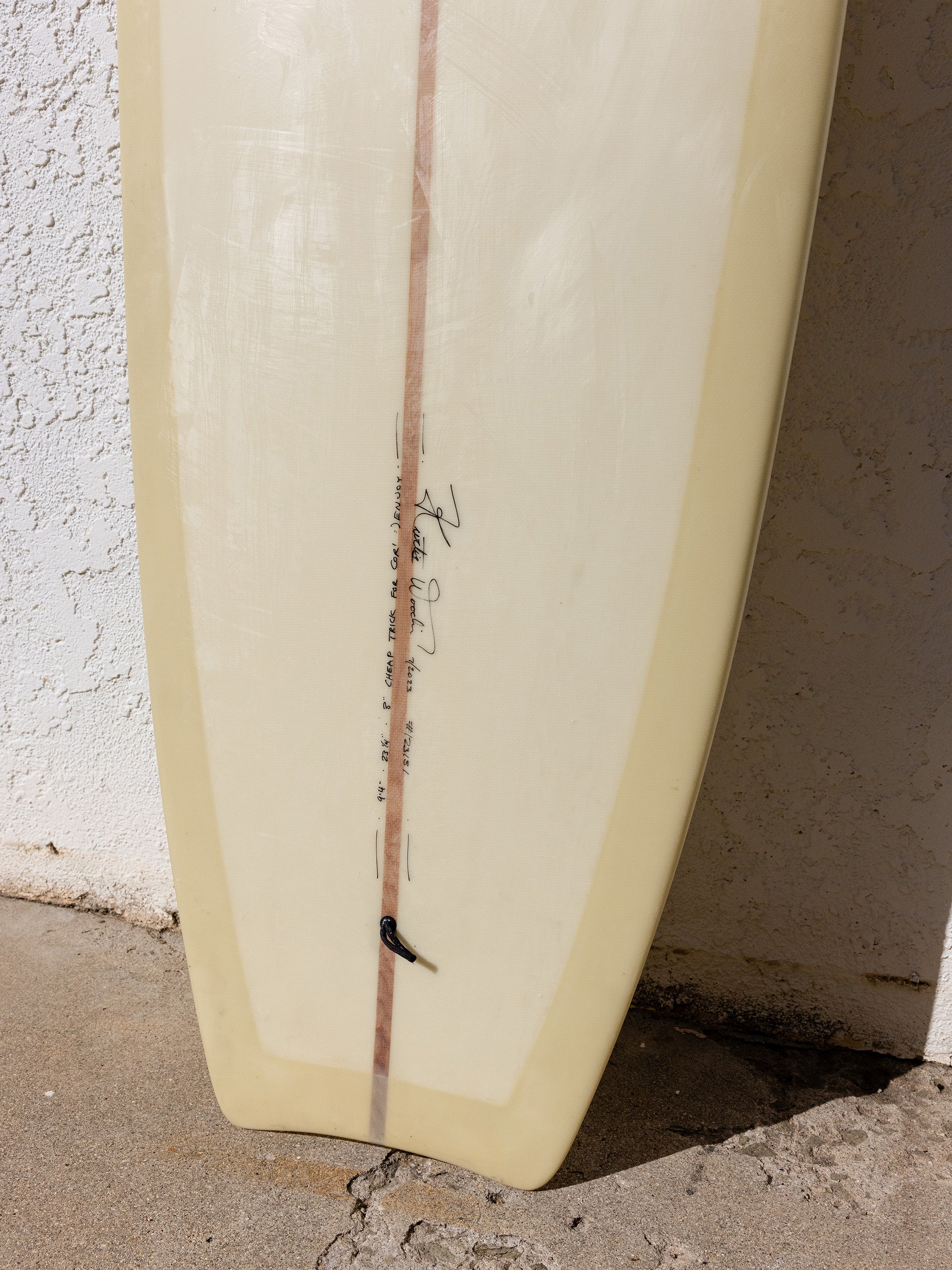 Woodin Surfboards | Woodin | 9’4” Cheap Trick Butterscotch Longboard (USED)