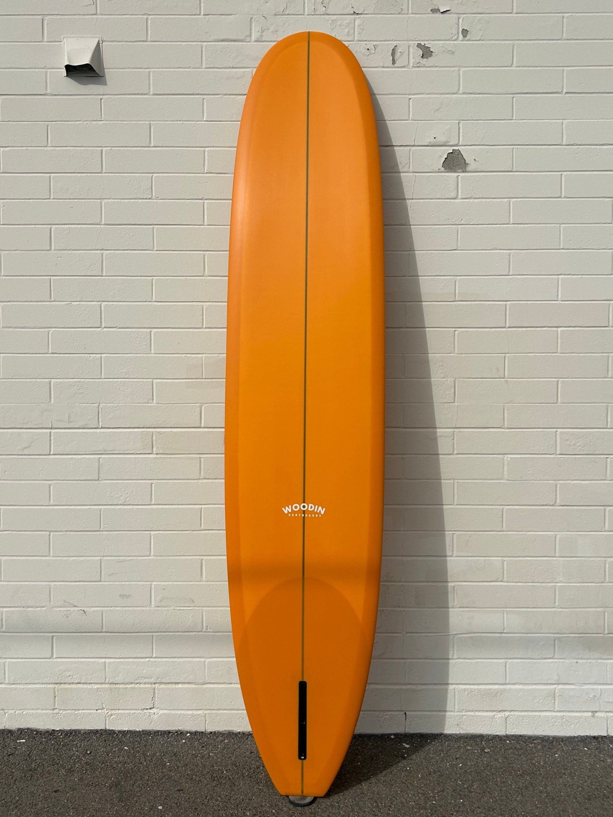 Woodin Surfboards | 9’4" One Love Orange Longboard