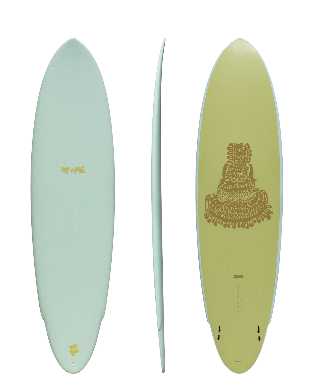 Surf Crime | Zephyr - Npj + Ando Soft Top Surfboard