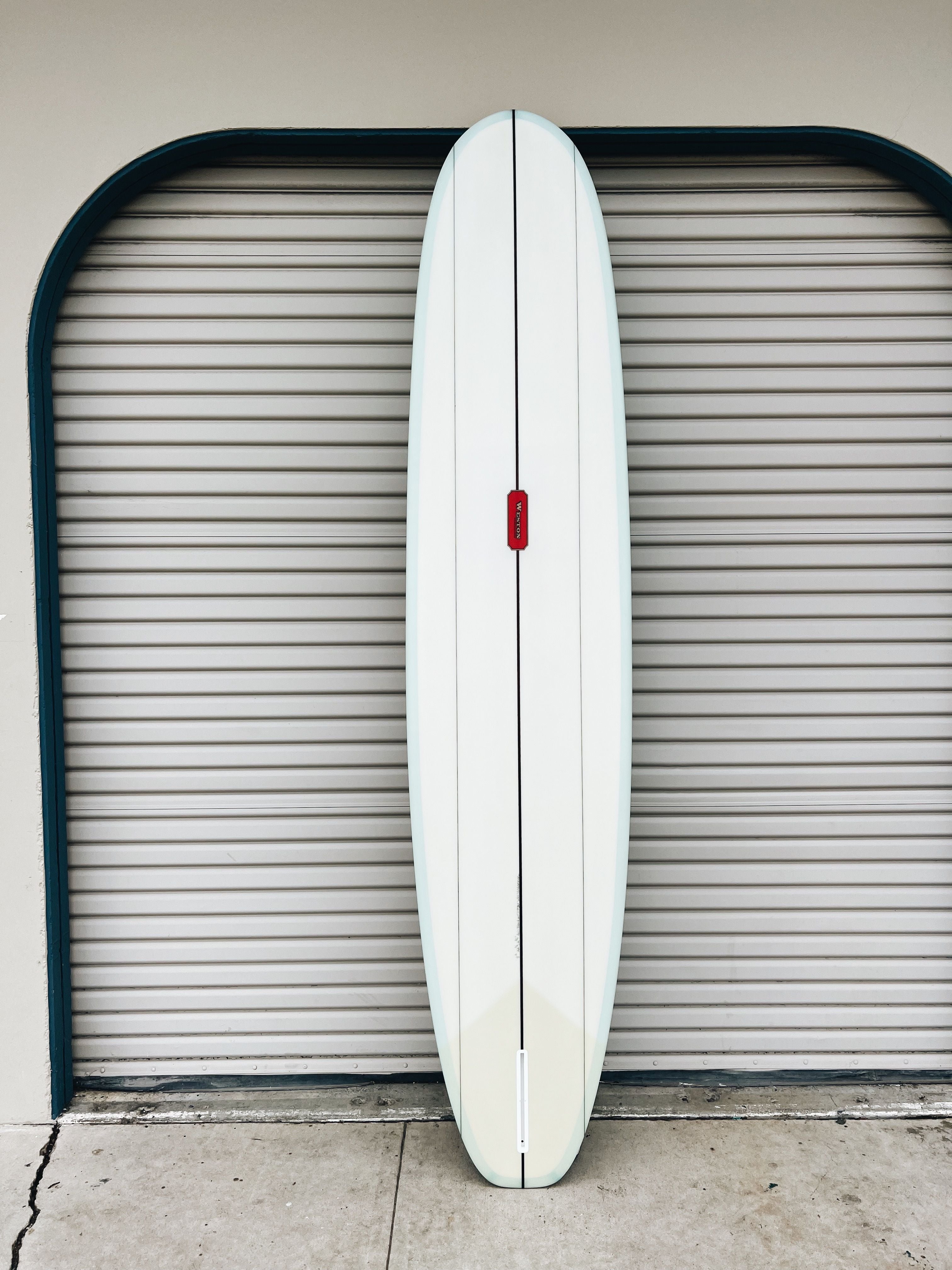 WESTON Surfboards | 9'2" Axis Blend Light Blue & Seashell Tint Longboa