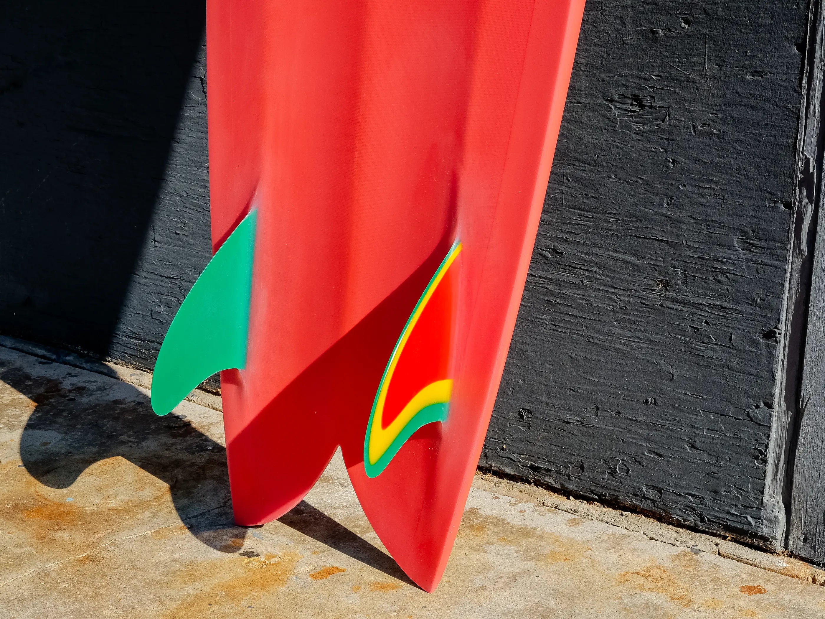 Deepest Reaches | Mega Fish 6’6” Vintage Red Surfboard