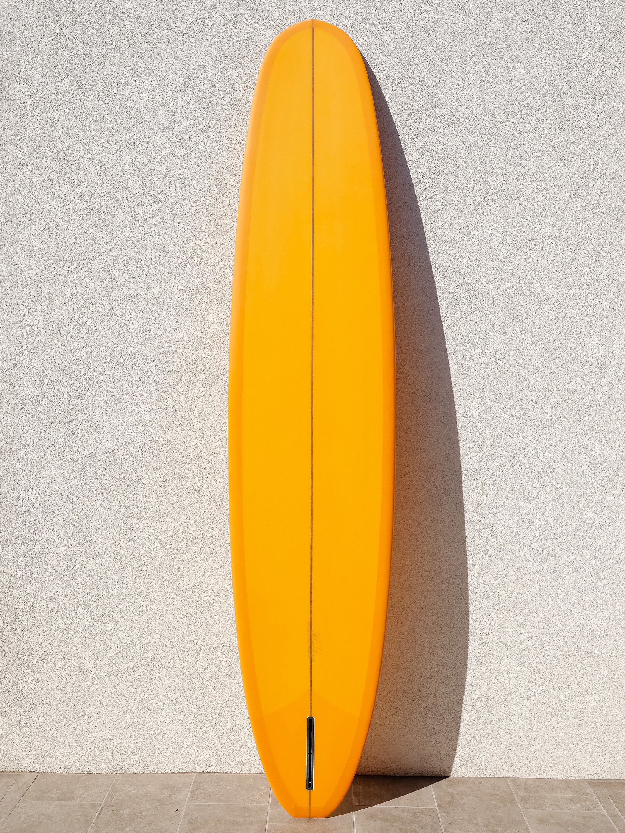 Kris Hall | Haircut 9’7” Coral Peach Single Fin Longboard