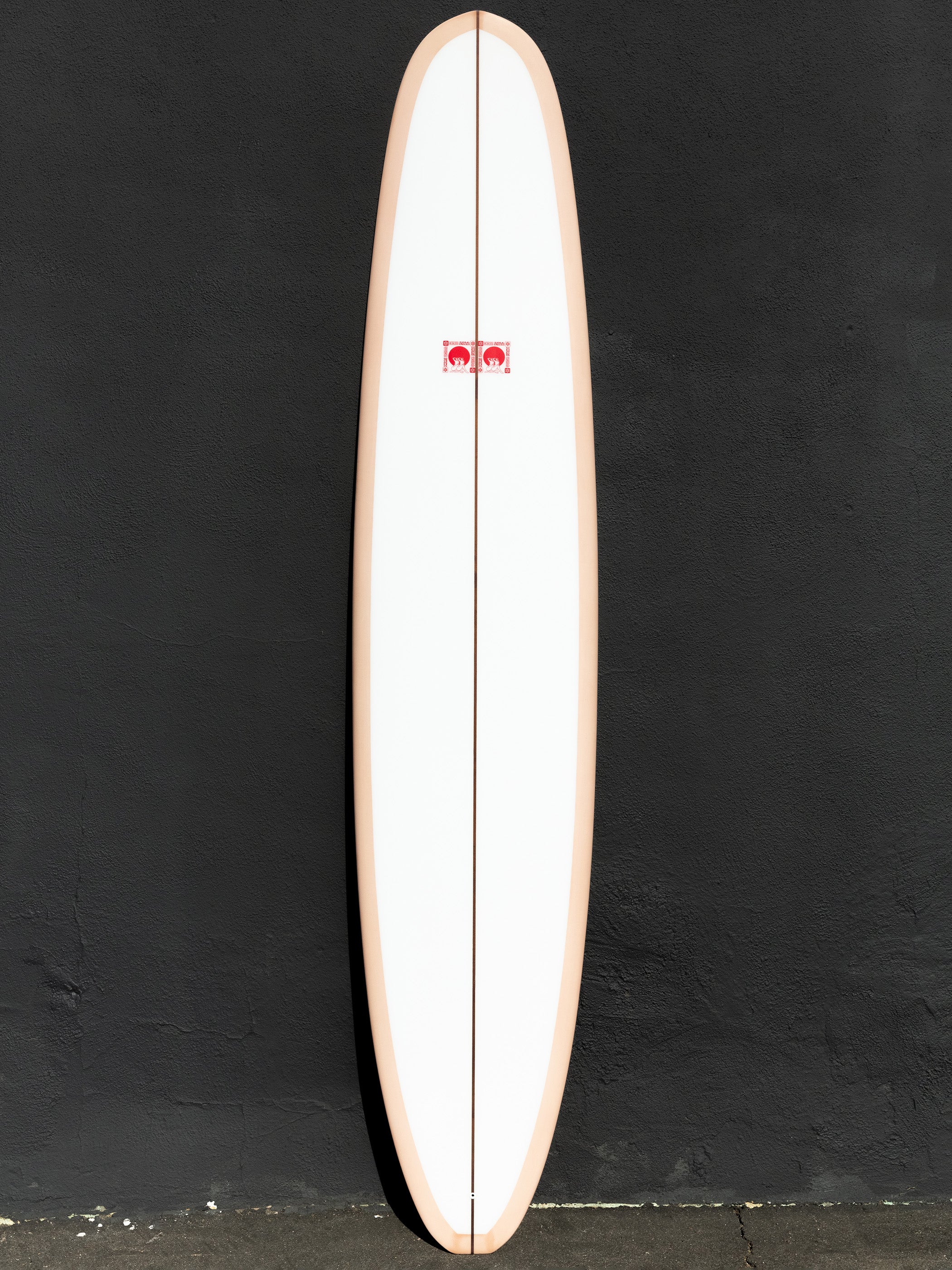 Kris Hall | Haircut Single Fin Longboard 9'6" Rose - SurfBored