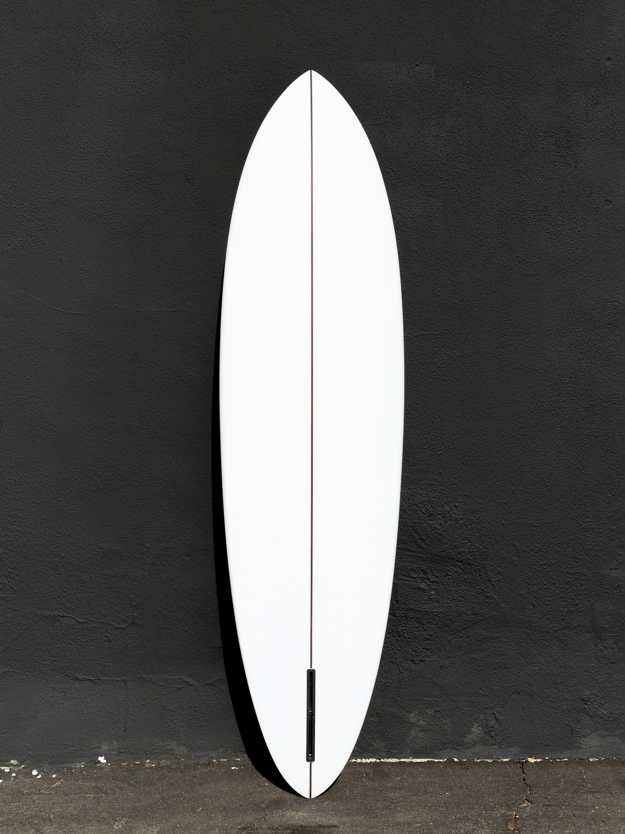 Kris Hall | New Speed Way Boogy Single Fin 8'0" Clear Surfboard
