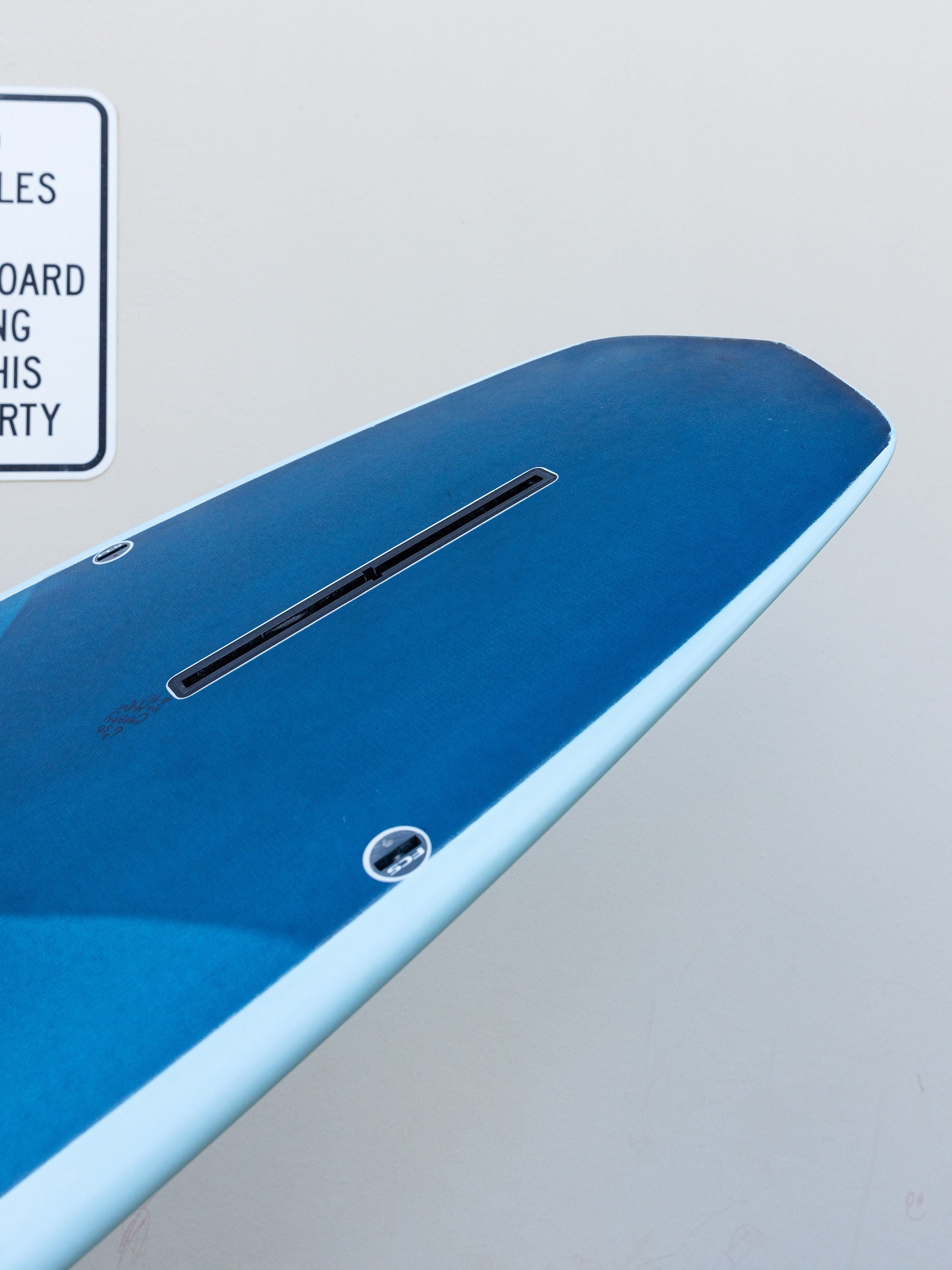 Koz McRae SurfingBoards | 6'2" Stubby Diamond Tail Blue Surfboard
