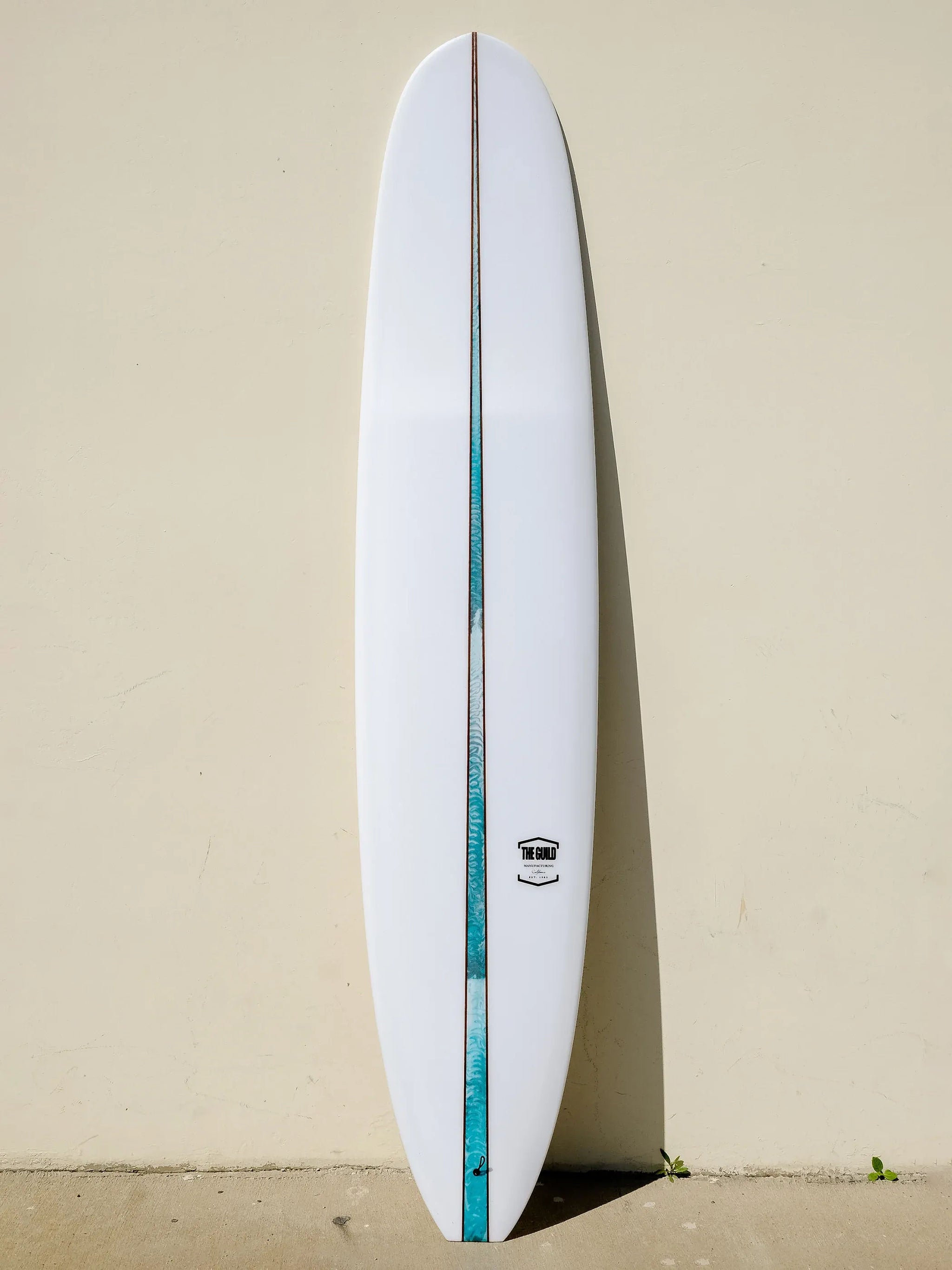 THE GUILD | 9'4" ESCALATOR | ABSTRACT WEDGE/CLEAR LONGBOARD