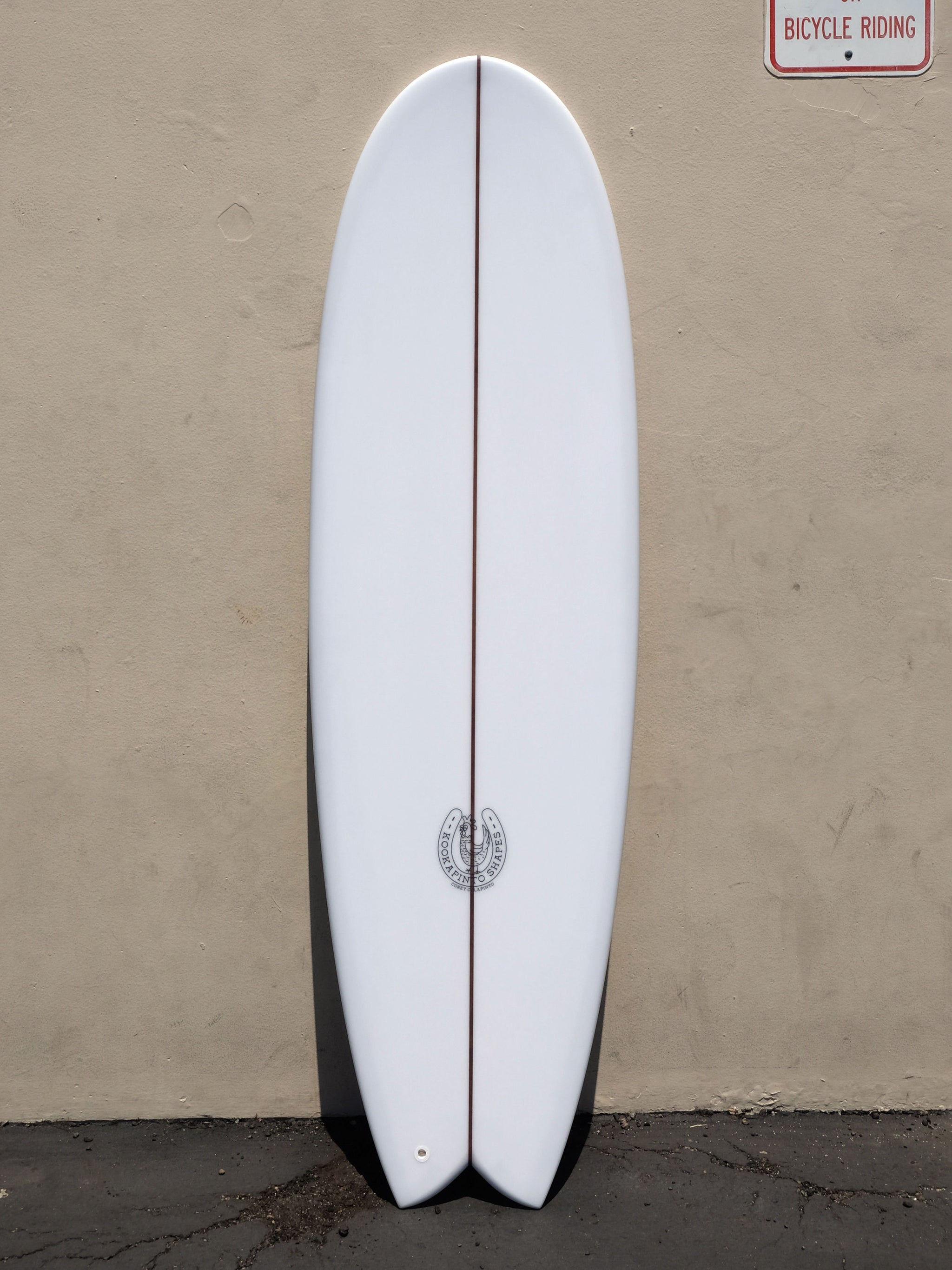 Kookapinto Shapes | 6'6" Thin Twin Fish Surfboard