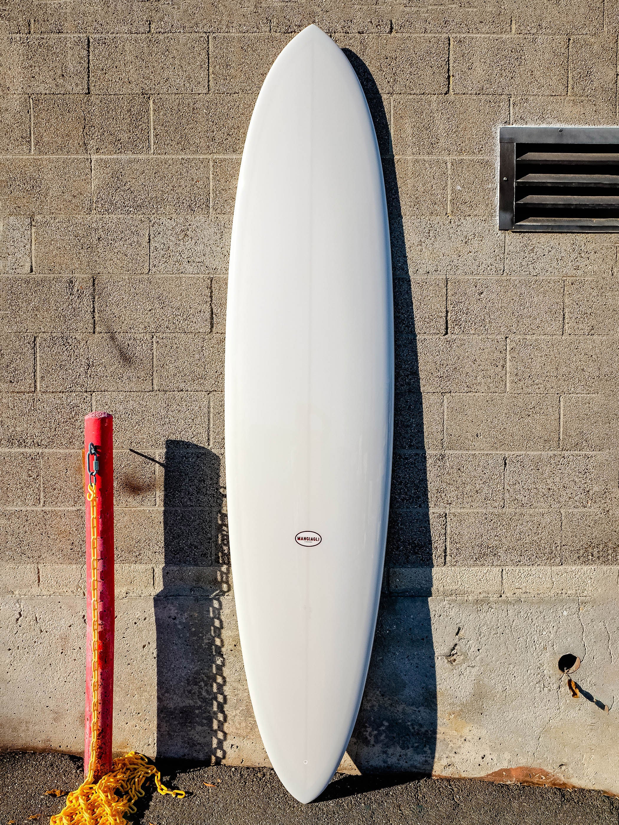 Mangiagli Surfboards | 8'6" M4 Mid Pin Grey Surfboard