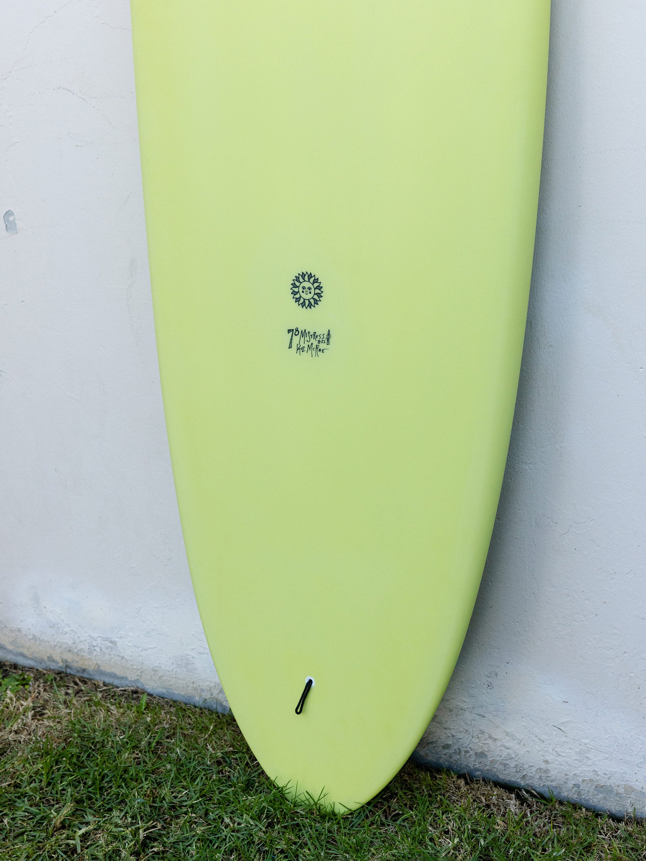 Koz McRae SurfingBoards | 7'8" Mistress Green Stringerless Surfboard