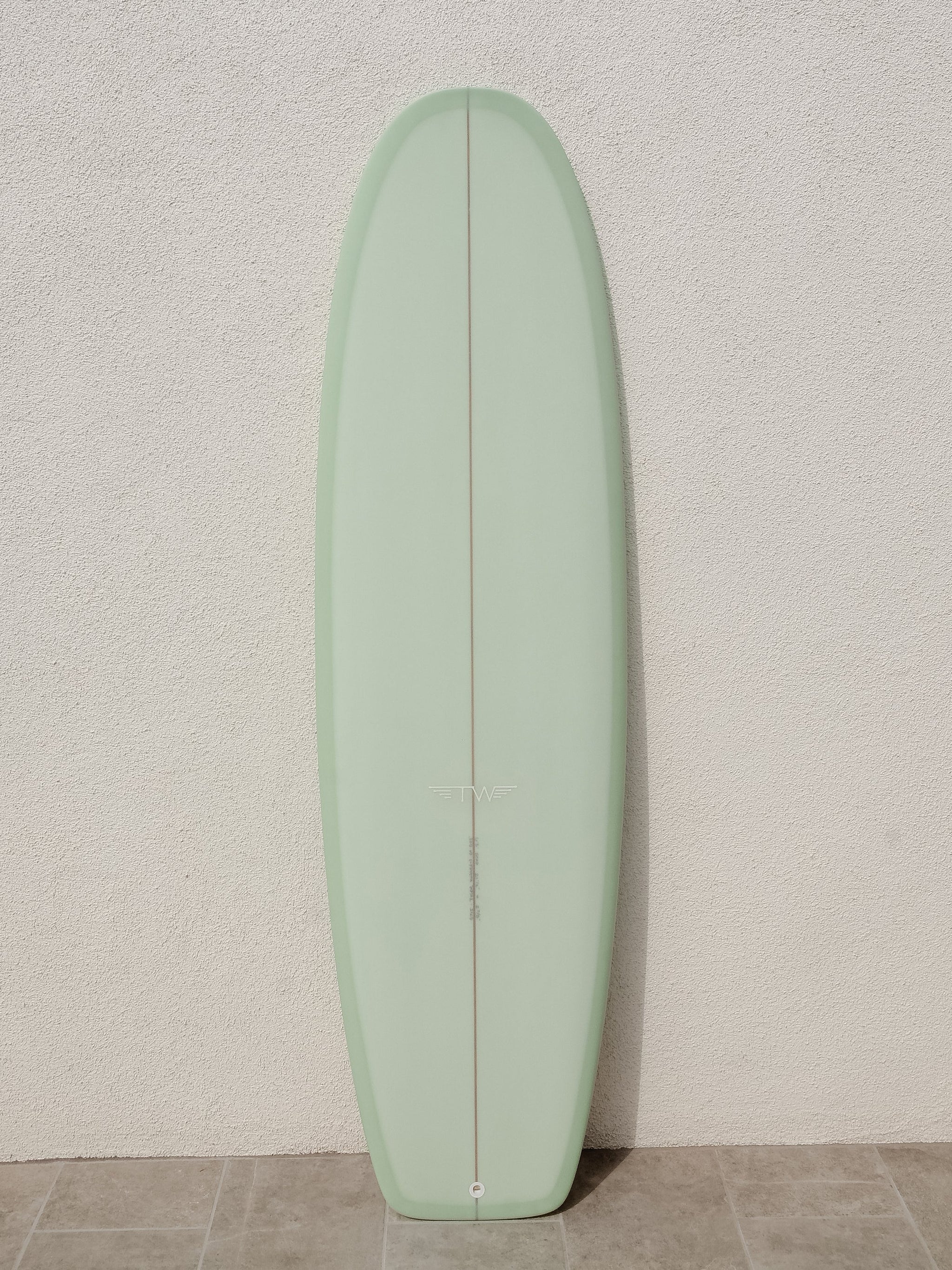 Tyler Warren | Big Soap 6’3” Sea Foam Surfboard - SurfBored